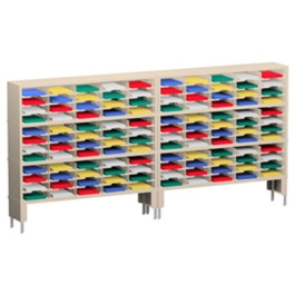 CC2358 - 120"W x 12-3/4"D Sorter with 120 Pockets 11-1/2"W