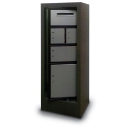 N1011115 - Freestanding, Front Load Rotary Enclosure for Modular P.O ...