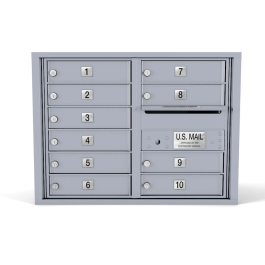 N1034006 - 10 Door Standard 4C Mailbox